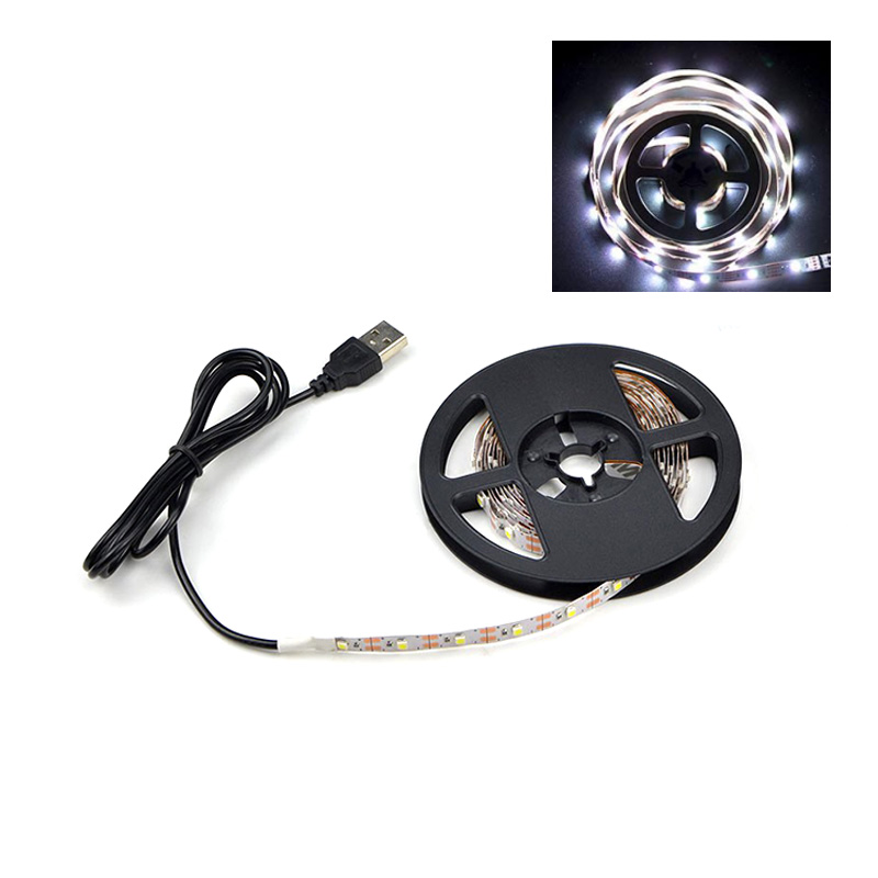 5V LED Strip Light TV Backlight USB 2835 SMD HDTV 1M 2M 3M 5M Tape Lamp ...