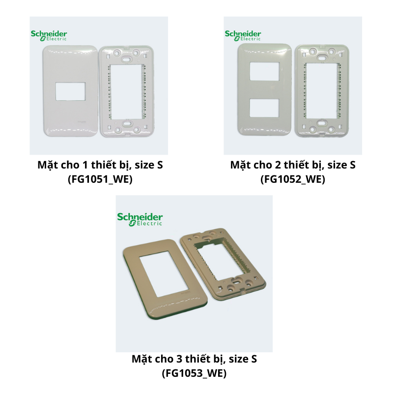 Bộ ổ cắm đầu cáp TV, mạng, điện thoại, mặt thiết bị Schneider Electric ...
