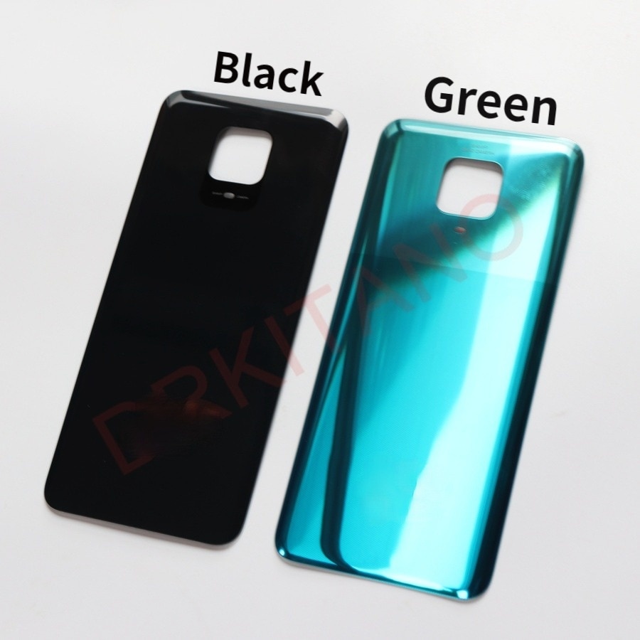 Backshell for Redmi Note 9 Pro Replacement Glass Battery Back Cover For ...