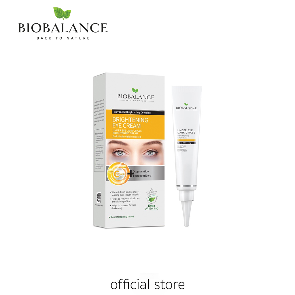 BIOBALANCE ADVANCED BRIGHTENING COMPLEX BRIGHTENING EYE CREAM 15ML