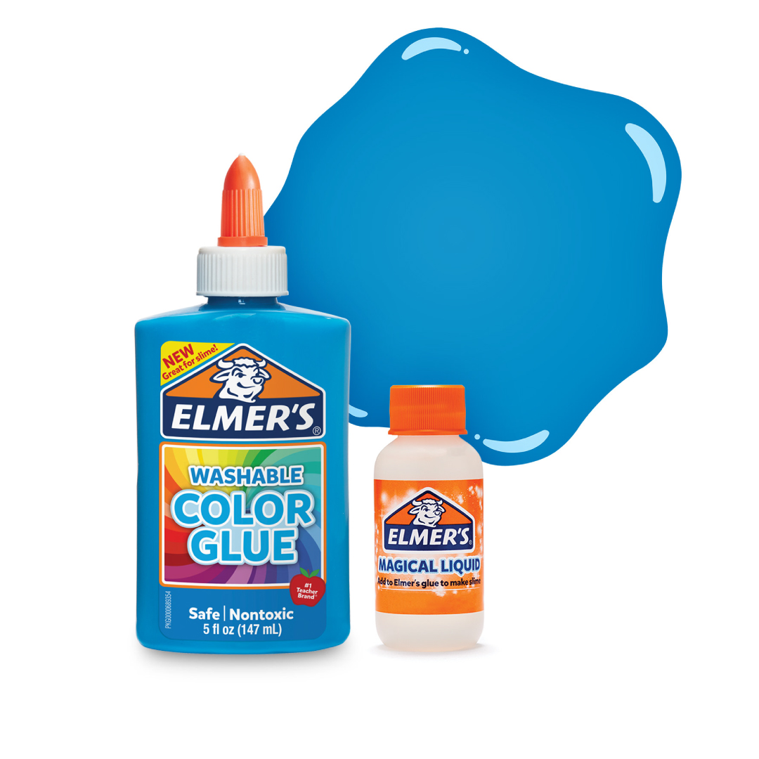 Elmer’s Opaque Color Glue [Blue – Bundle of 2] - Beste