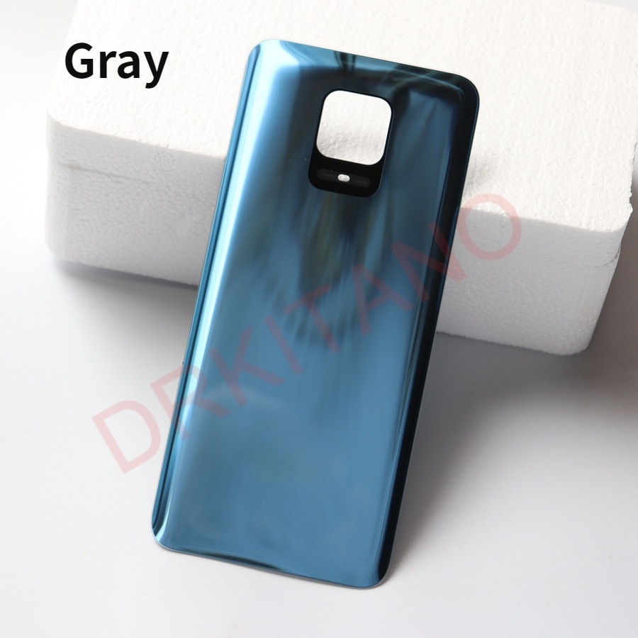 Backshell for Redmi Note 9 Pro Replacement Glass Battery Back Cover For ...