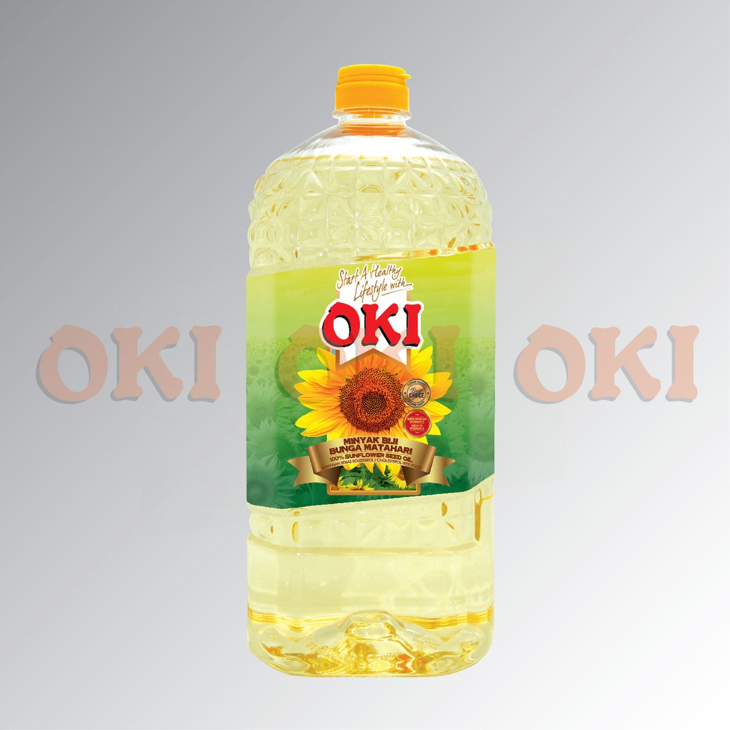 OKI Sunflower Oil 2kg bottle