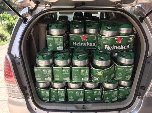 BIA HEINEKEN BOOM 5 LÍT NHẬP KHẨU HÀ LAN - Bia Nội Địa | VietMart.co