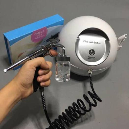 Máy Phun Oxy Dưỡng Chất Mini Omega Korea - Thế Giới Thiết Bị Spa