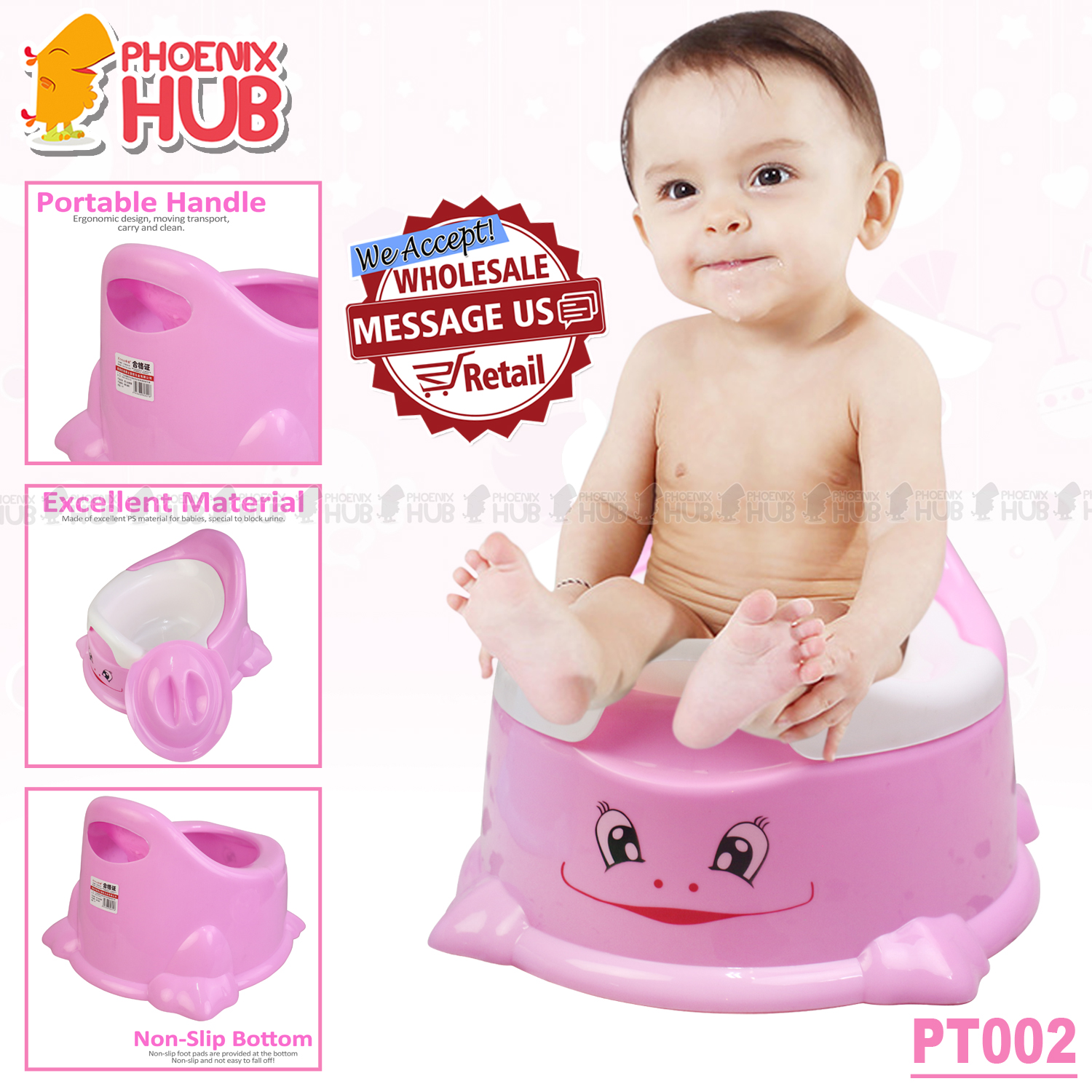 Phoenix Hub Phoenix Hub Baby Potty Trainer For Toddler Kids Toilet ...