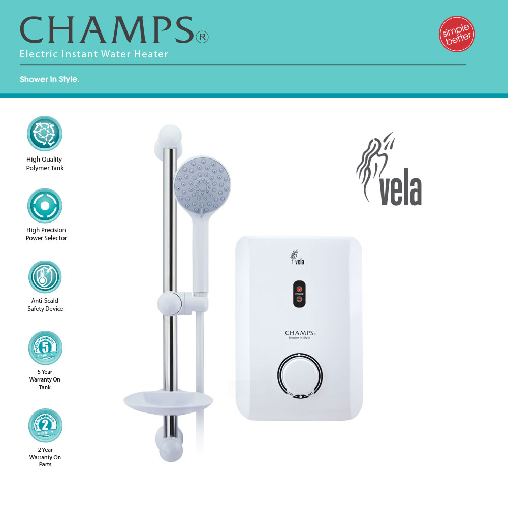 Champs Sylphy Water Heater