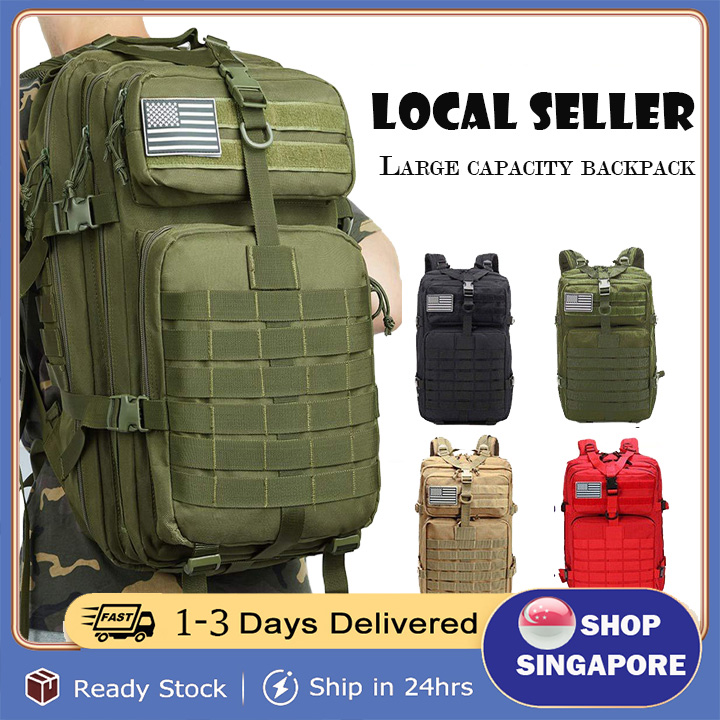 【時間指定不可】 LIMHOO Tactical Motorcycle Backpack Military Molle Bag EDC ...
