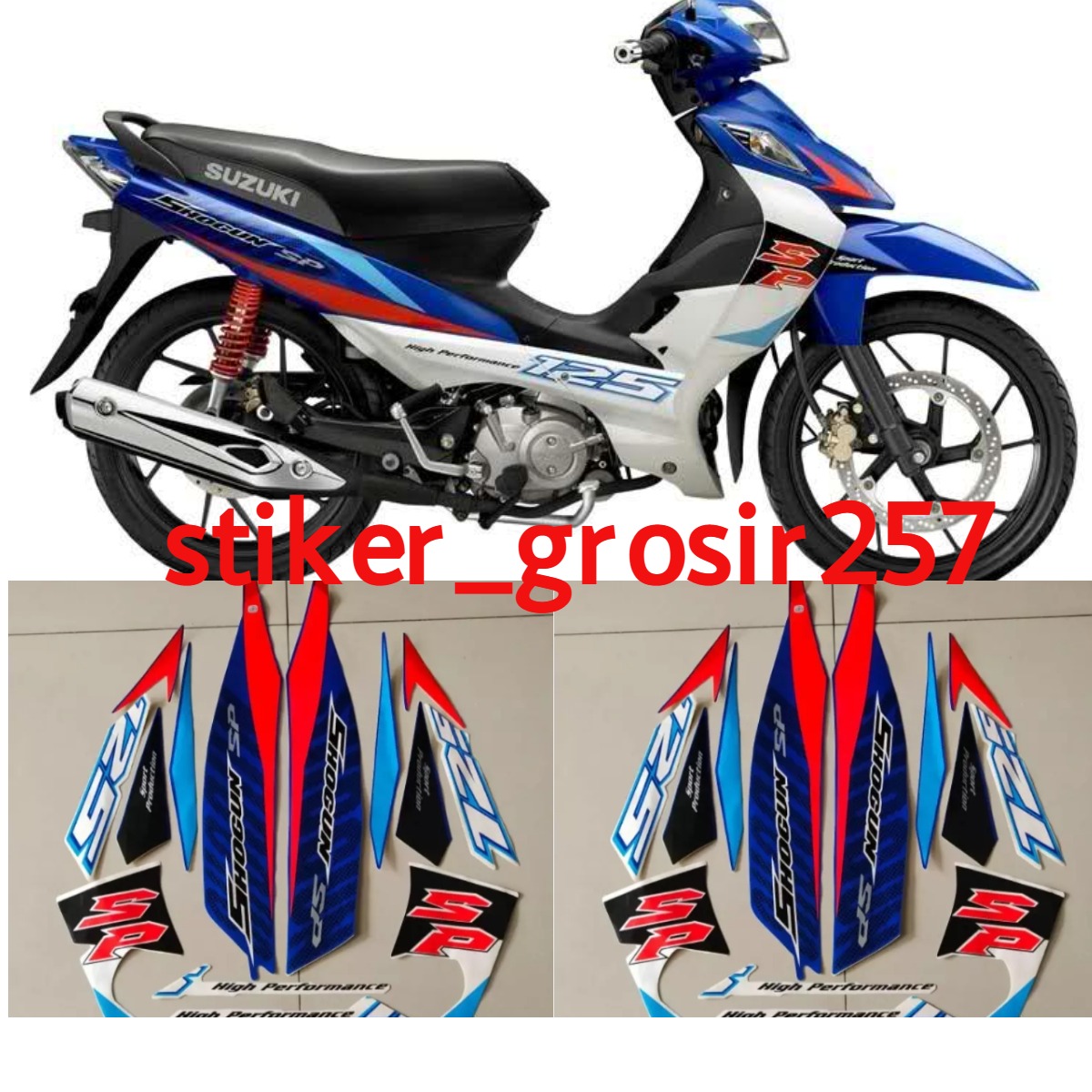 Jual Striping Shogun R 110 Warna Biru Terbaru - May 2024 | Lazada.co.id