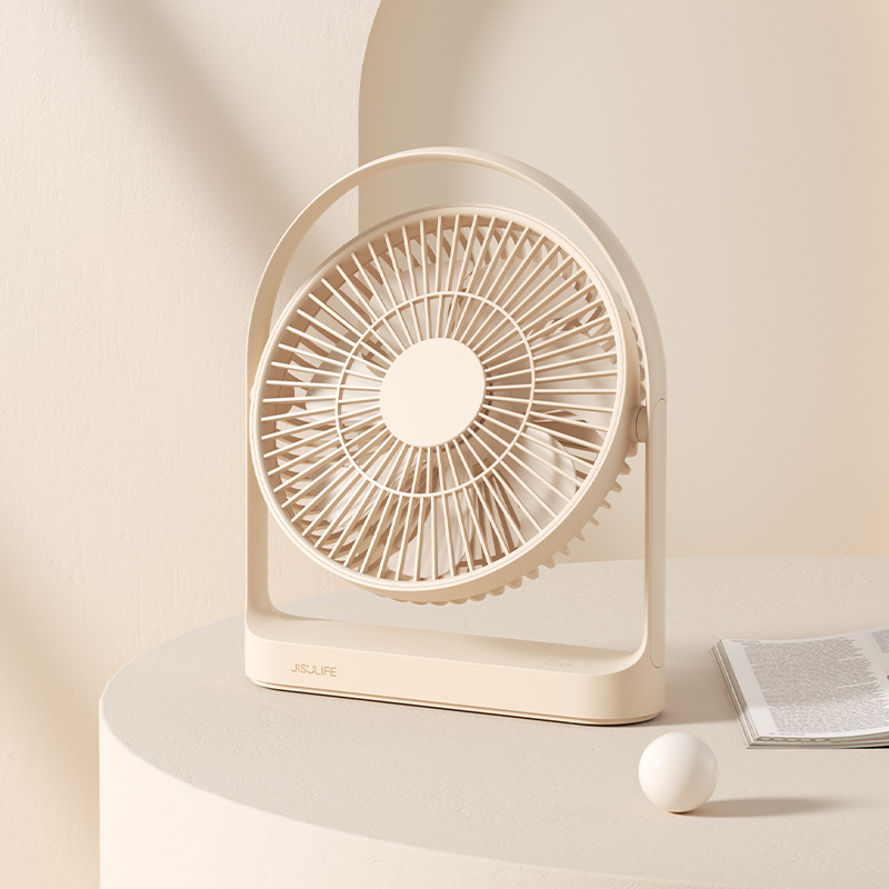 JISULIFE Desktop Fan 8000mAH USB, large capacity and long battery life ...