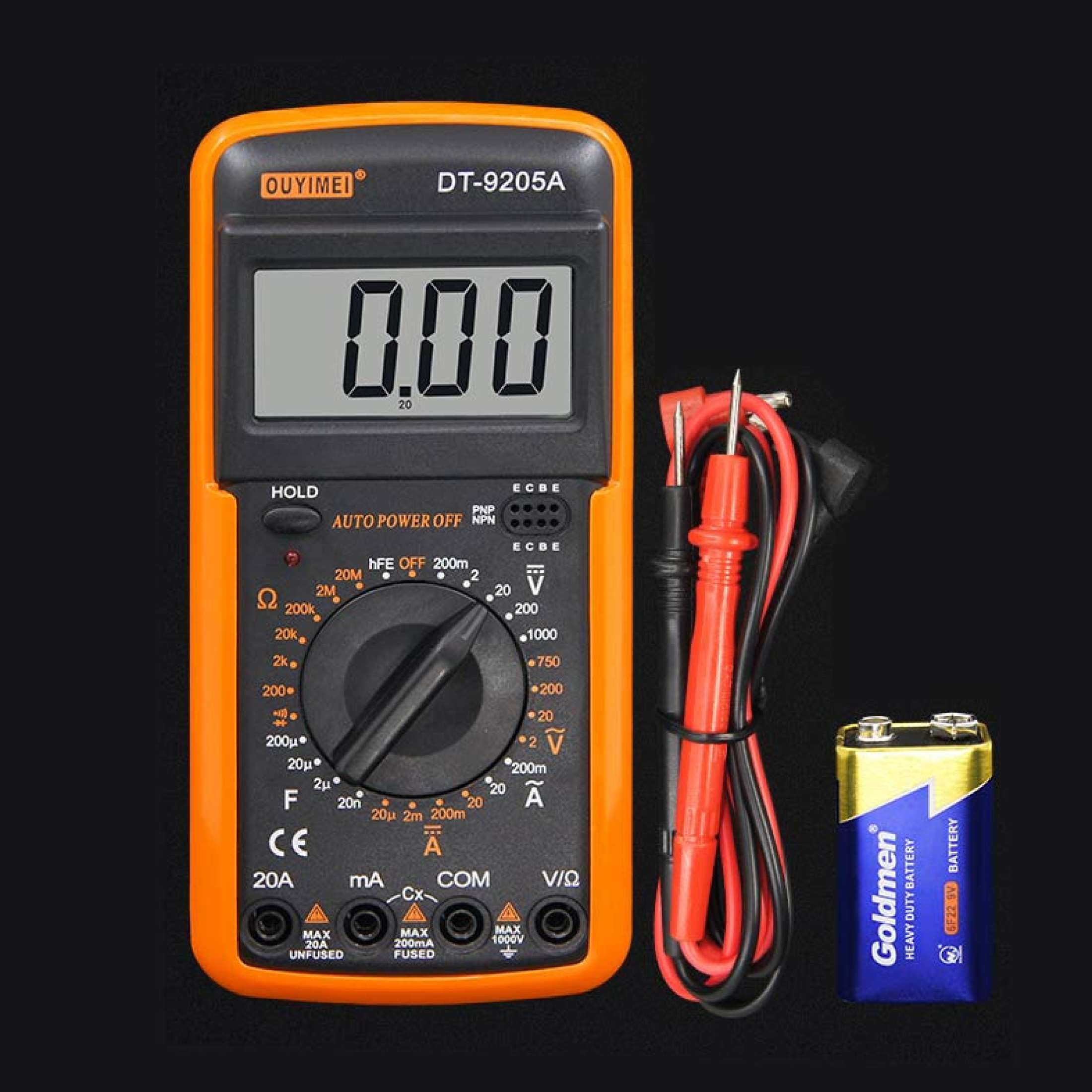 Digital Multimeter DT-9205A