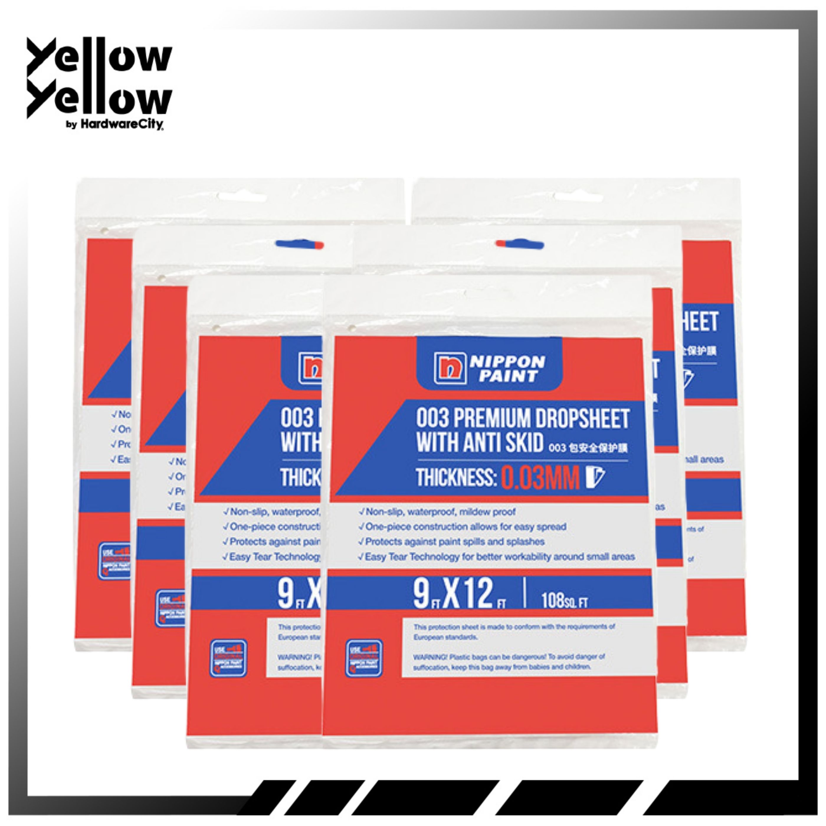 Nippon Paint Drop Sheet - Best Price in Singapore - Aug 2024 | Lazada.sg