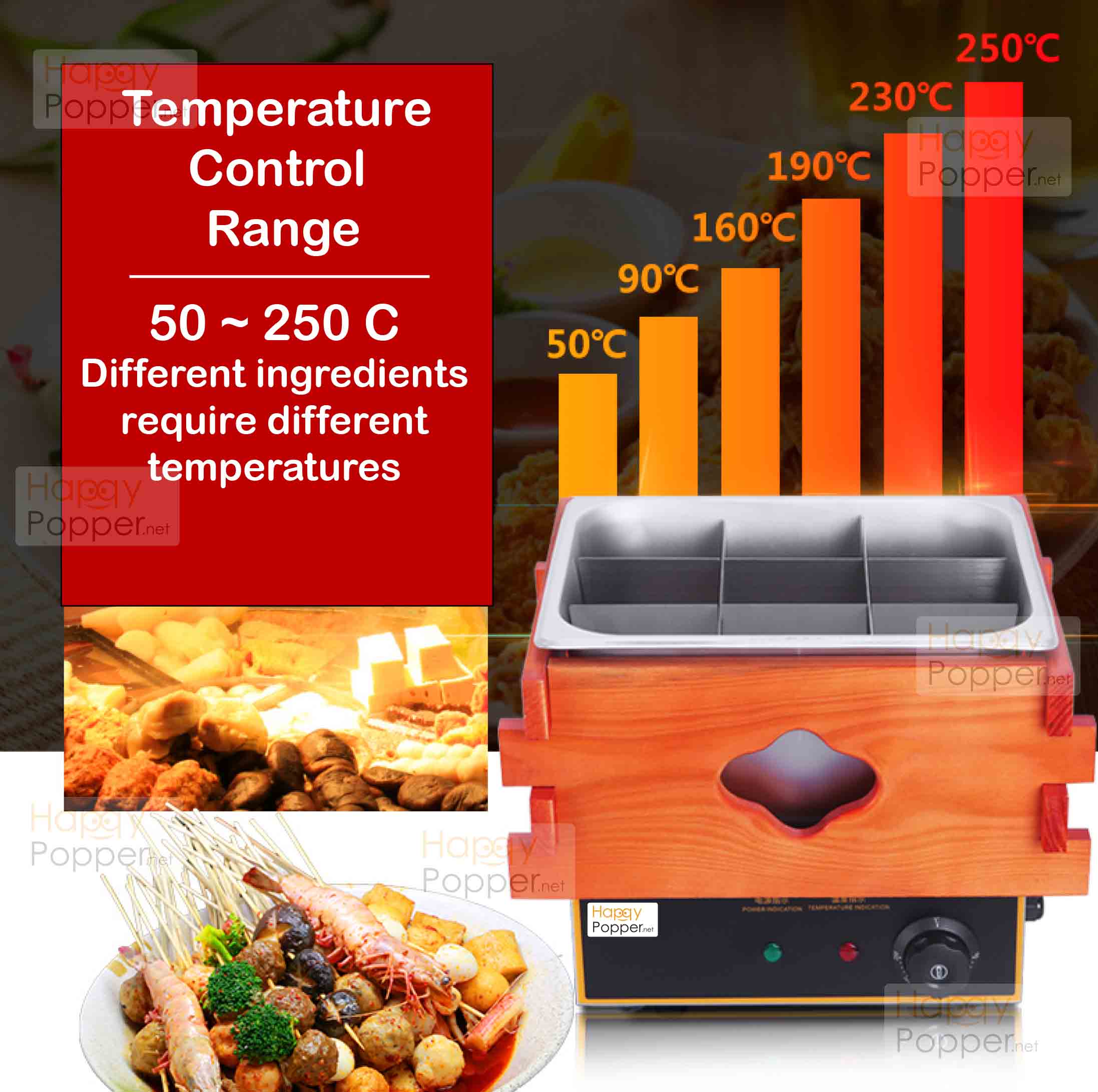 Happypopper Kanto Oden Cooking Machine Single (SB-M0004)