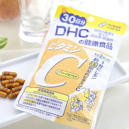 Viên uống DHC Bổ Sung Vitamin C túi 30 Ngày 60 Viên của Nhật Bản giúp tăng cường đề kháng, giảm ...