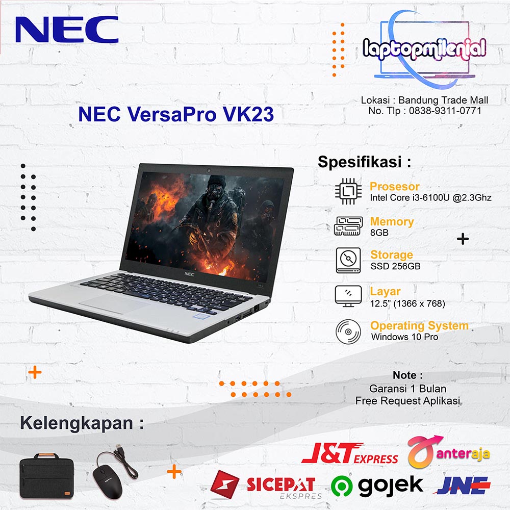 Review Laptop Nec Versapro Core I3 Gen Ram 4gb Ssd Harga Jutaan ...