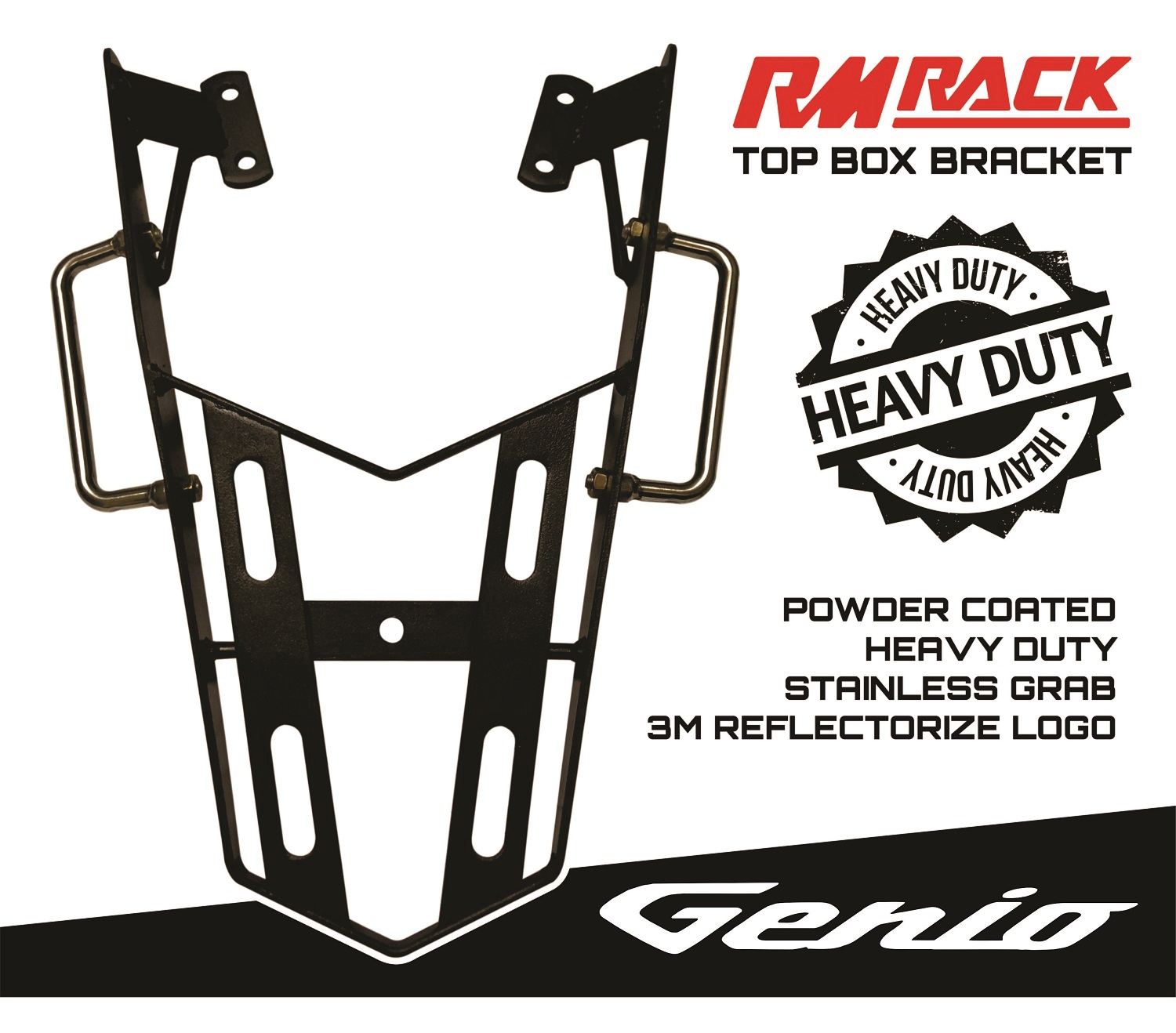 Genio Rm Rack Heavy Duty Top Box Bracket
