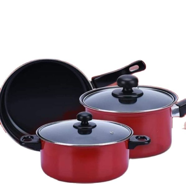 3pcs Cookware Set Frying Pan Kitchen Non-Stick Cooking Pan Set Sale