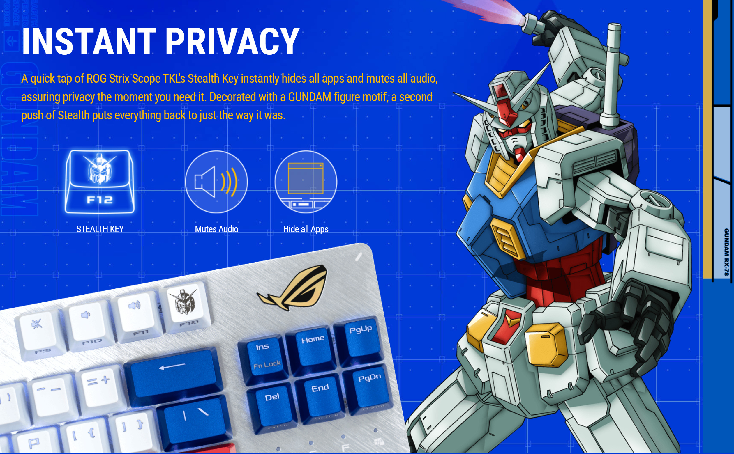 ASUS x GUNDAM – simpleminima