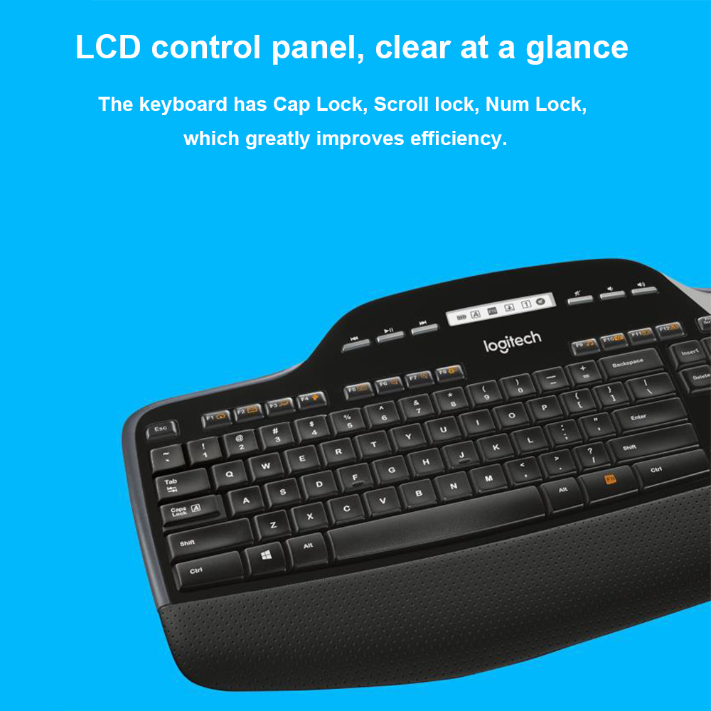 Phandco Pc Depot Logitech Mk710 Wireless Keyboard Mouse Combo