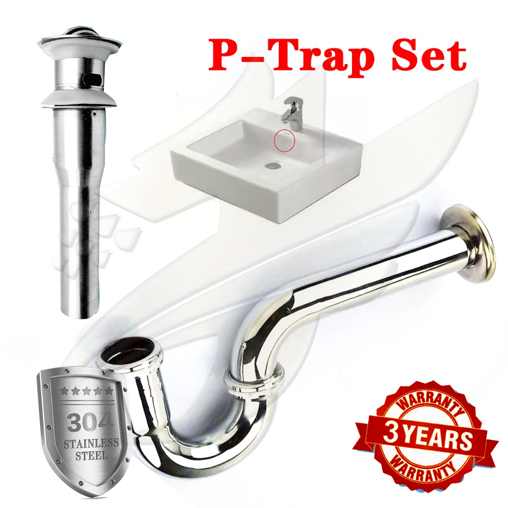 Buy Stainless Steel P Trap online | Lazada.com.ph