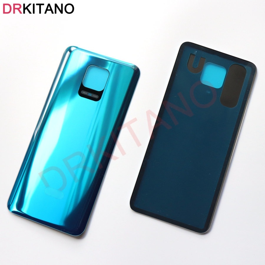 Backshell for Redmi Note 9 Pro Replacement Glass Battery Back Cover For ...