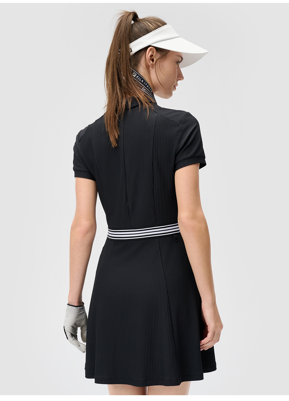 Black fila dress store