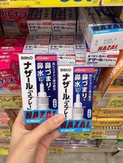 THUỐC xịt xoang Nazal Nhật Bản - Máy xông mũi họng | ThuocLongChau.com