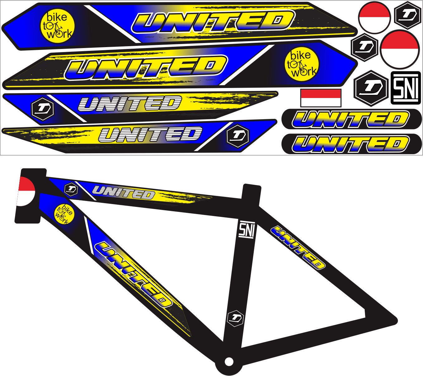 Jual Stiker Kece Buat Sepedah Listrik Terbaru - May 2024 | Lazada.co.id