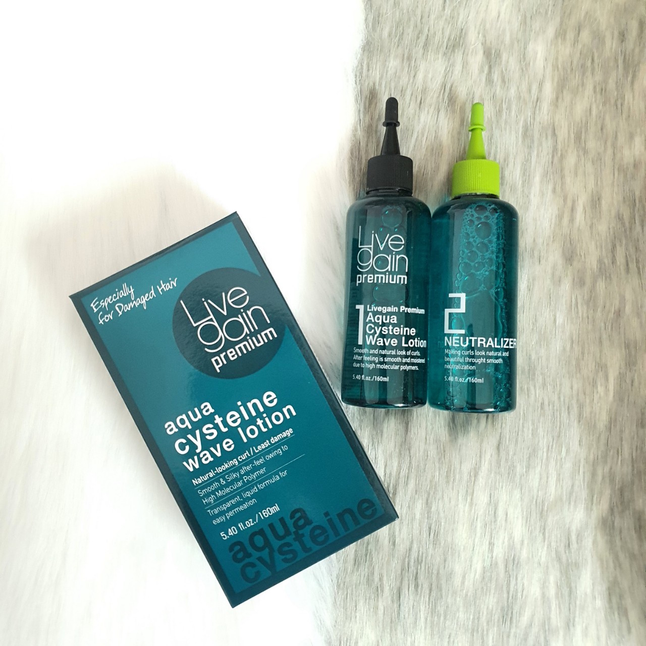 Uốn tóc Livegain Premium AQUA - Cysteine Wave Lotion - 160ml - đẹp tự ...