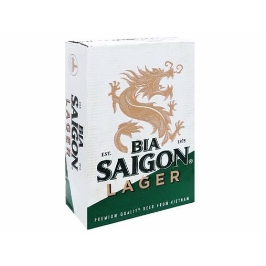 Thùng 24 Lon Bia Sài Gòn Lager 24 Lon X 330ml - Các loại nước có gas ...