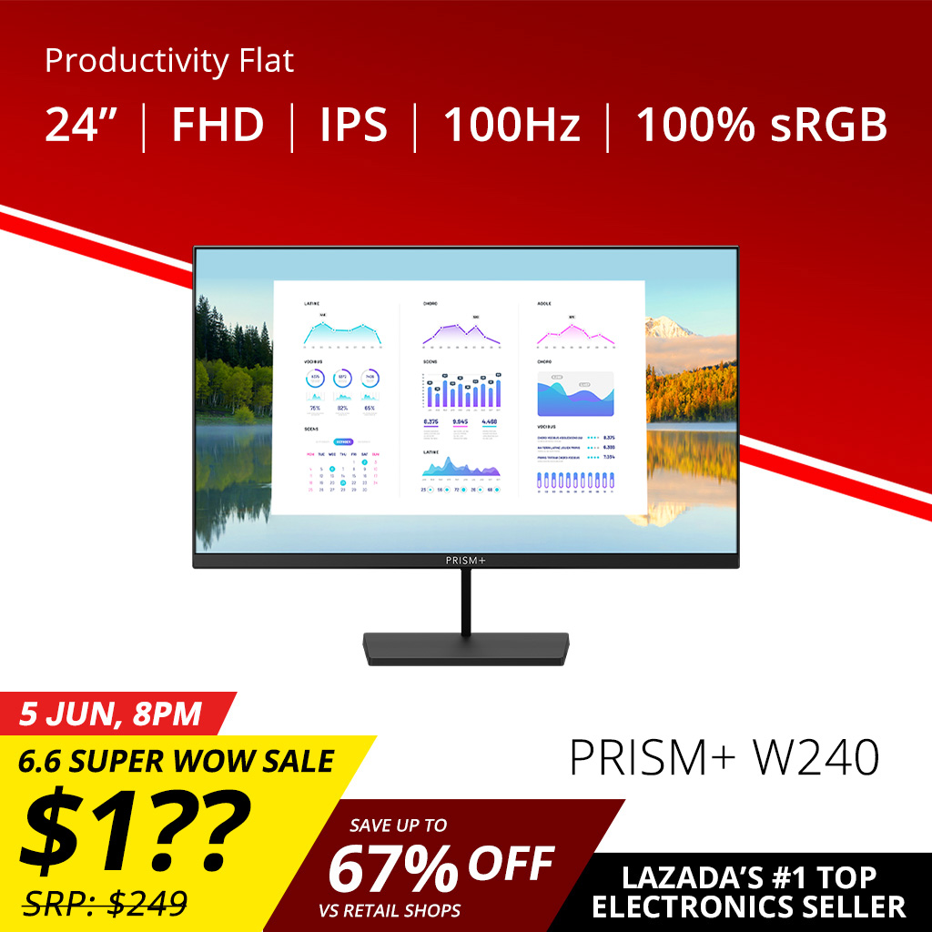 Prism + Monitors On Sale | Lazada Singapore