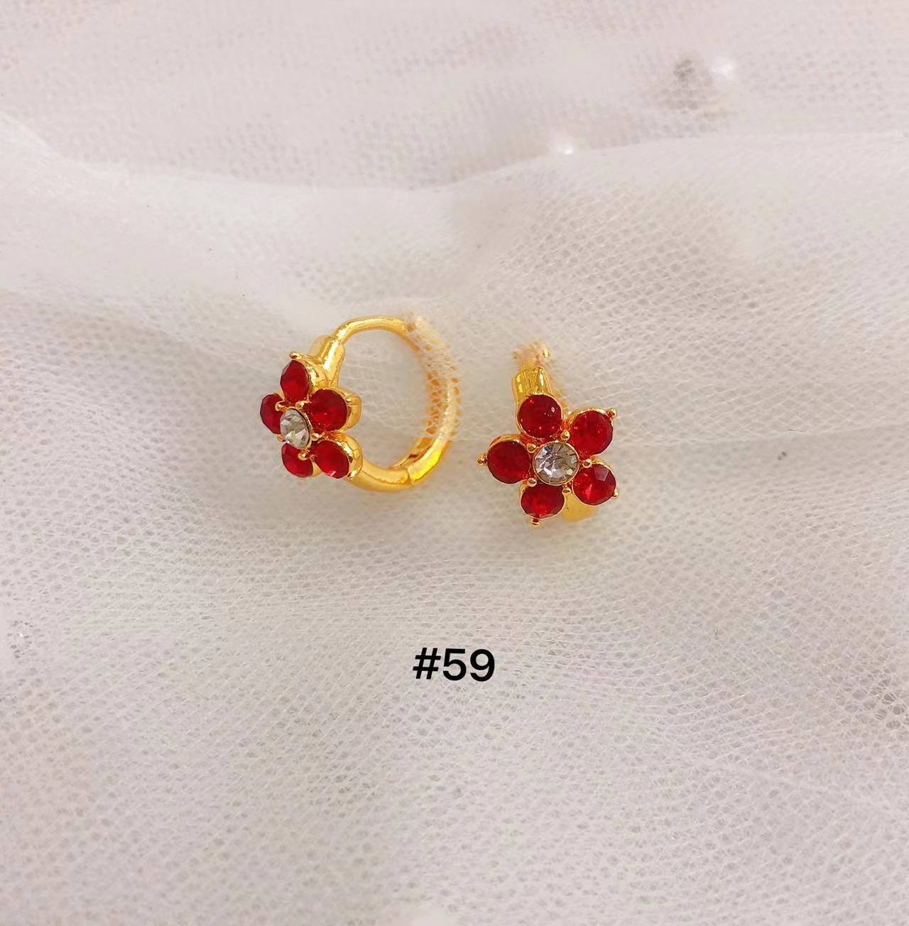 ZIHANG JEWELRY 24K BANGKOK Gold plated zirconia jiya stone Clip ...