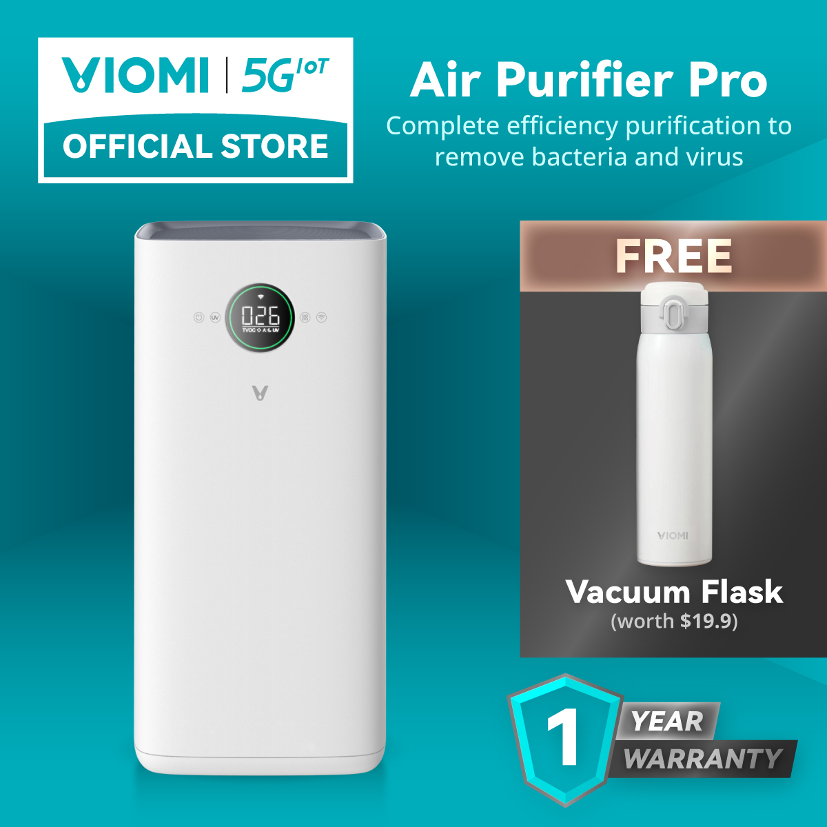 Xiaomi viomi air purifier store