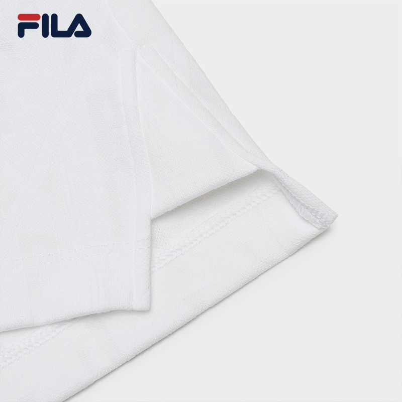 Fila white line polo store