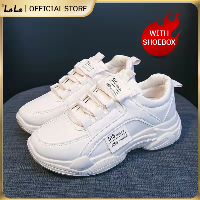 Plain Classic Fashionable Simple White Sneakers Affordable Rubber Shoes ...