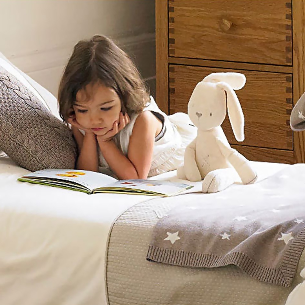 Baby Gift Super Soft Cute Rabbit Sleeping Comfort Stuffed Toy (White ...